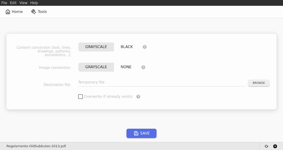 Features in PDFsam Visual, our visual PDF tool - PDFsam